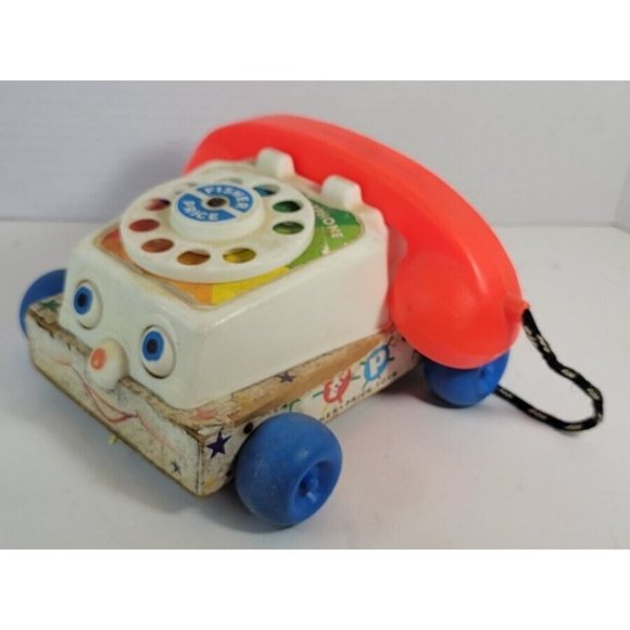 Fisher-Price | Toys | Vintage 9611985 Fisher Price Chatter Box Phone ...